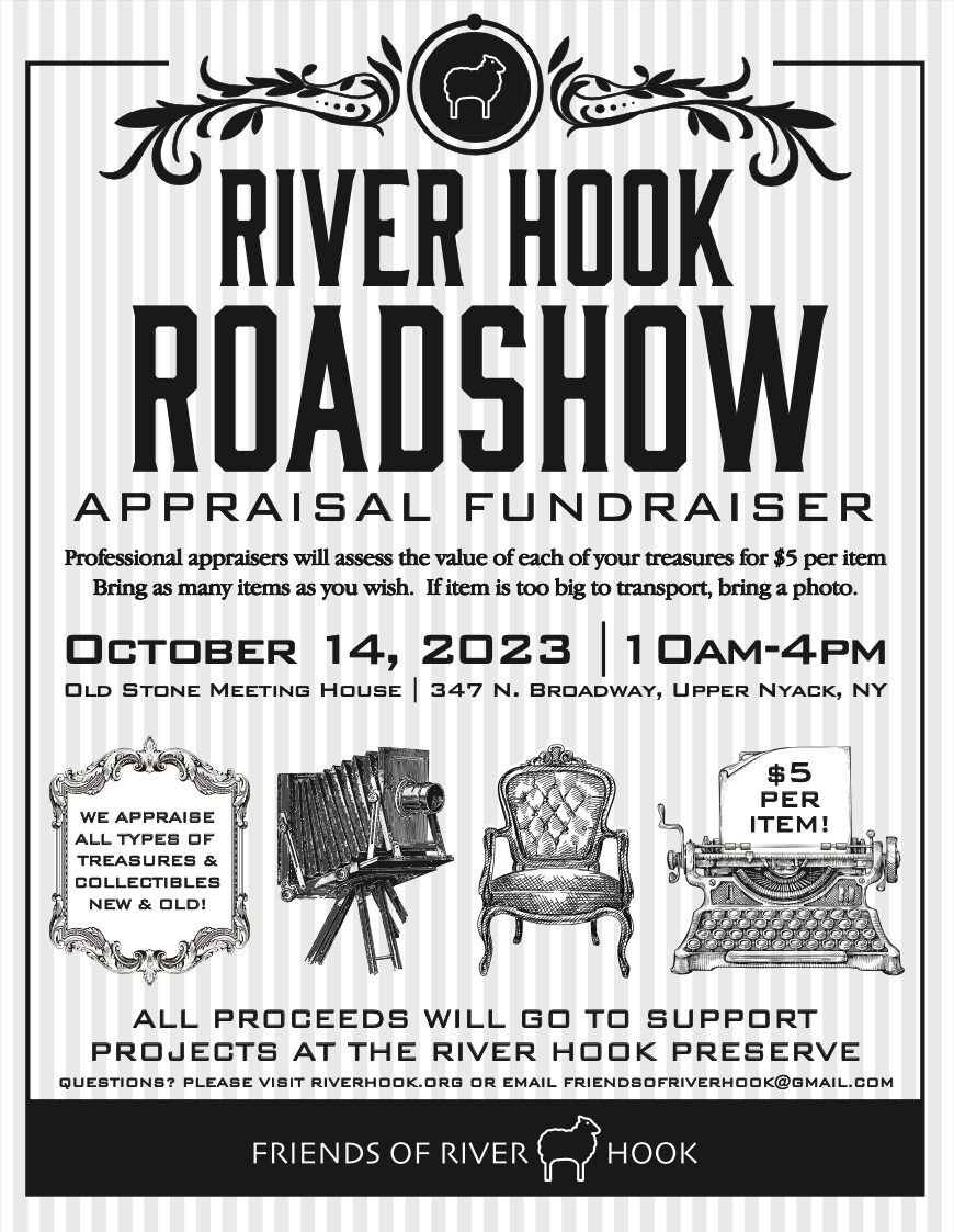 Join us on October 14 for the River Hook Road Show appraisal event ...